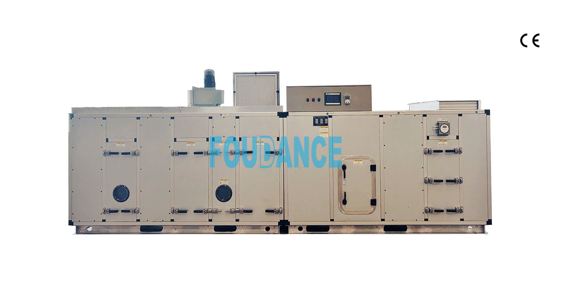 12000m3/h Customized Desiccant Rotor Dehumidifier for Softgel Capsule ...